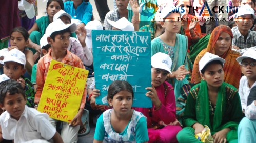 Children protest against Child Labor